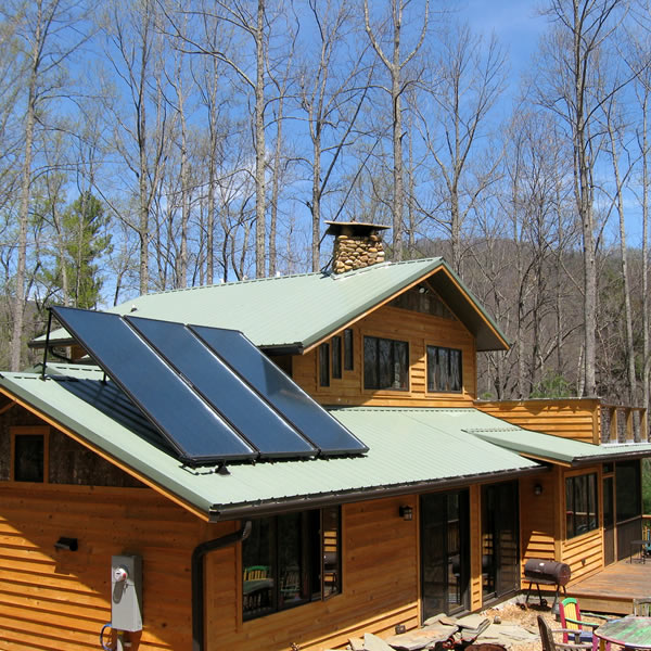 solar home in Hickory Nut Forest - Hickory Nut Forest